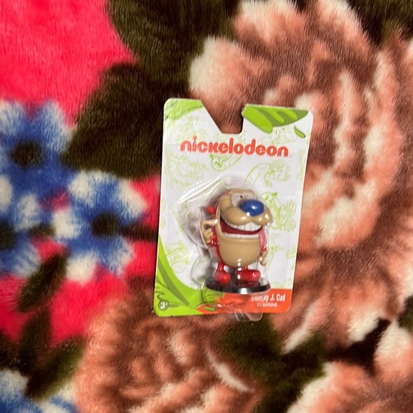 Nickelodeon | Toys | Nickelodeon Stimpy J Cat Figurine | Poshmark